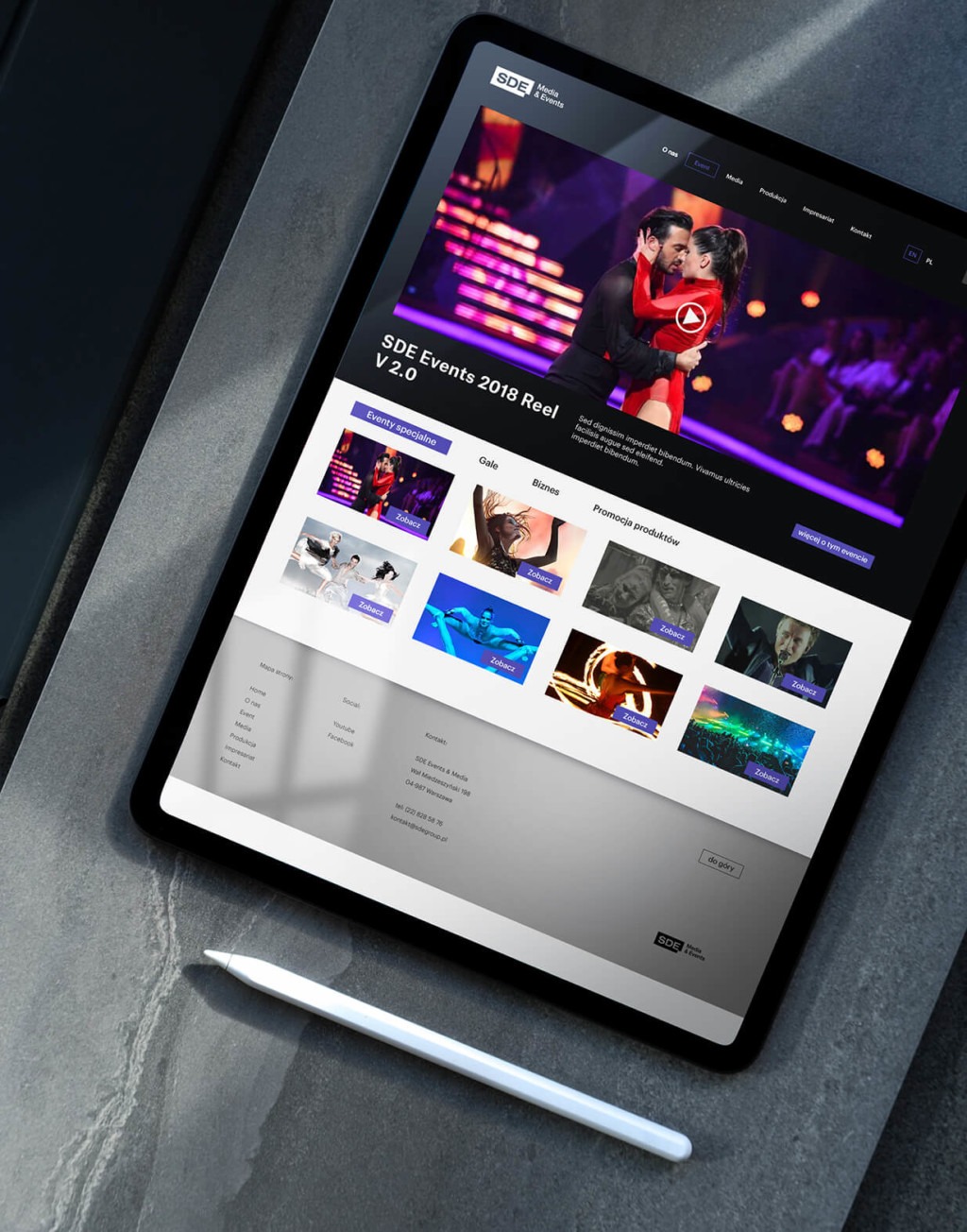 SDE – the brand behind the best events. - Branding studio. Idea. Logo ...