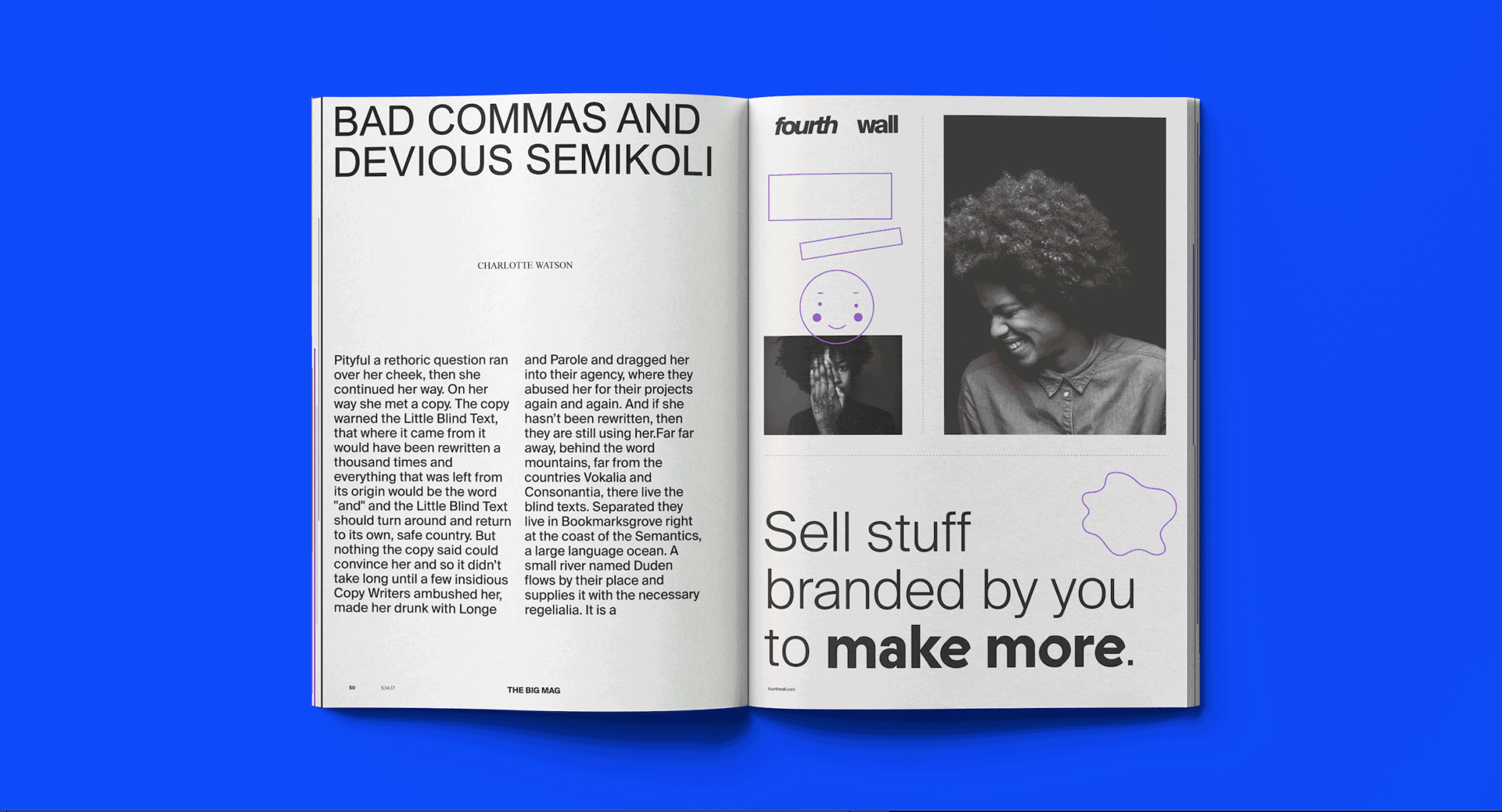 Fourthwall – a brand made for makers. - Redkroft. – brand design studio